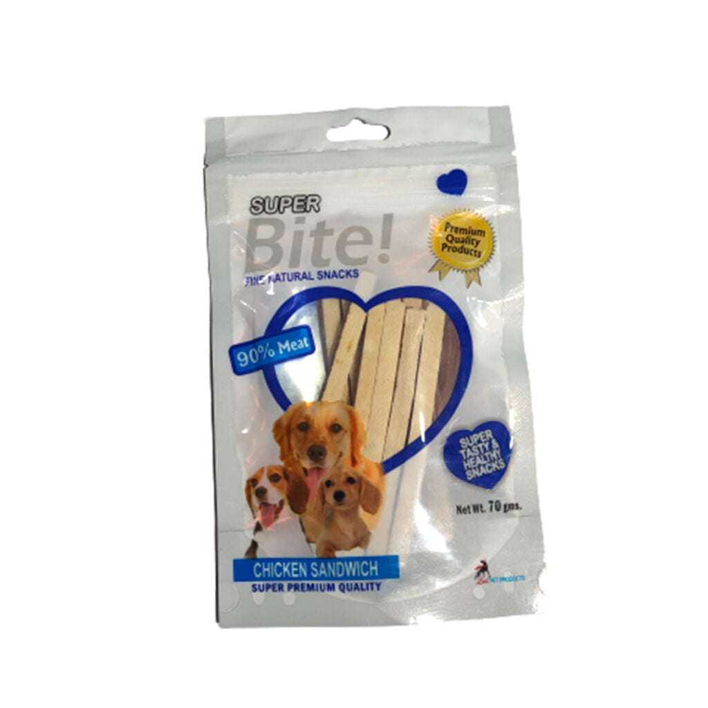 Super Bite Fine Natural Snacks for Dogs 90% Meat - Supervet